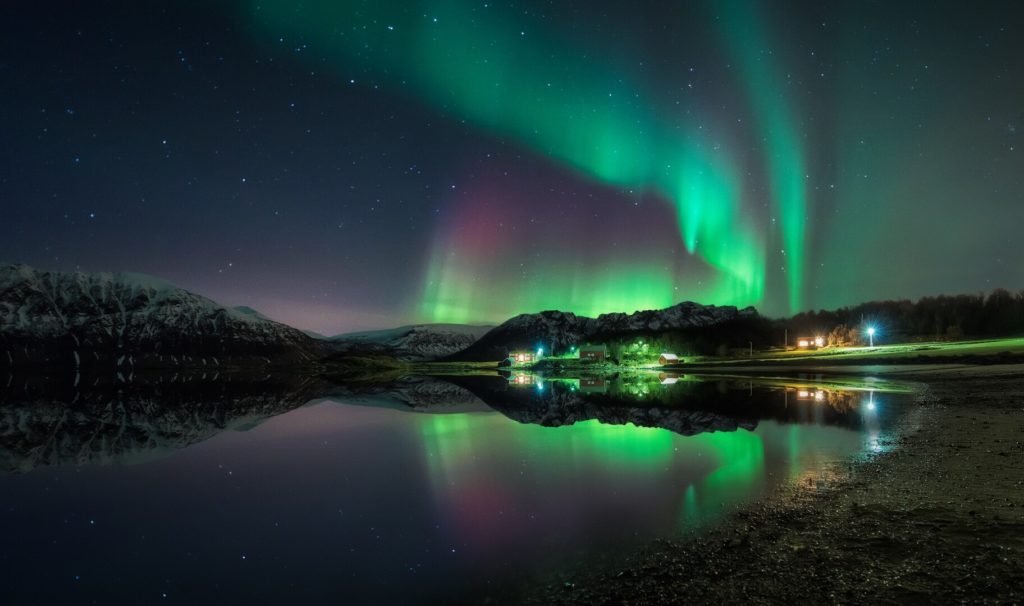 Where do you see the Northern Lights in Harstad? - Visit Northern Norway