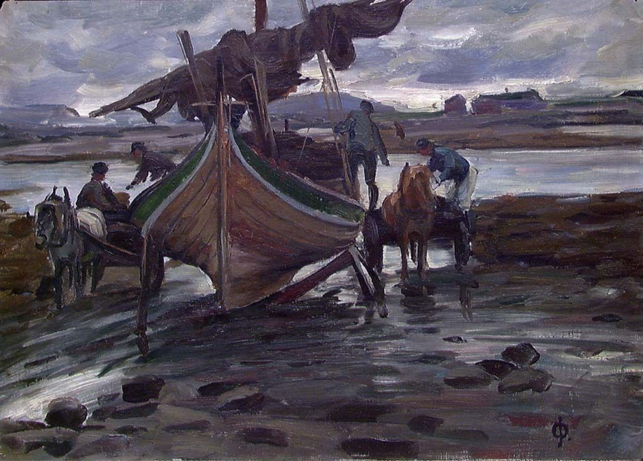 Lysets landsdel - utvalgte nordnorske kunstmalere - Nord-Norge
